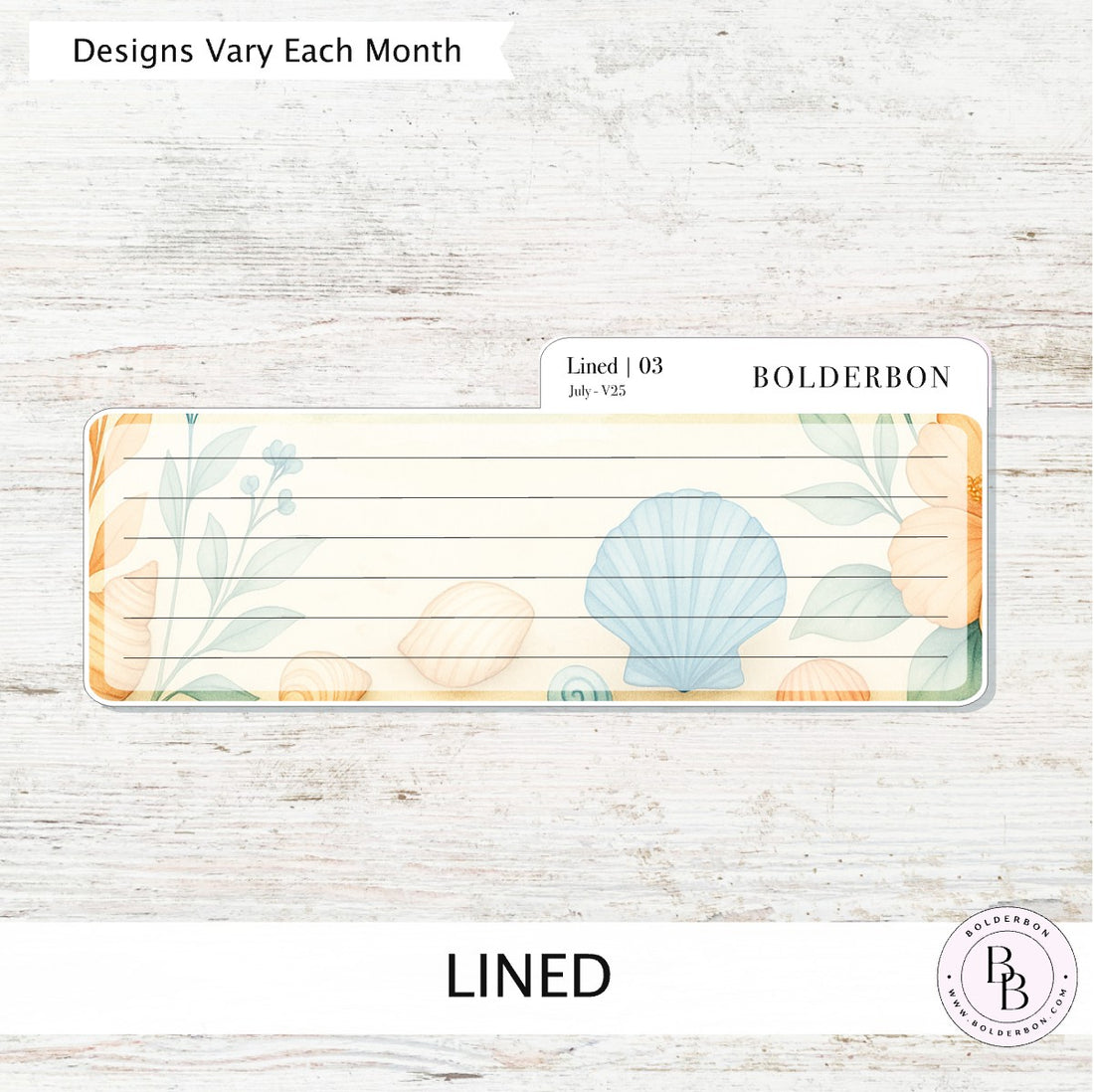 7x9 DASHBOARD - Sticker Subscription – Bolderbon
