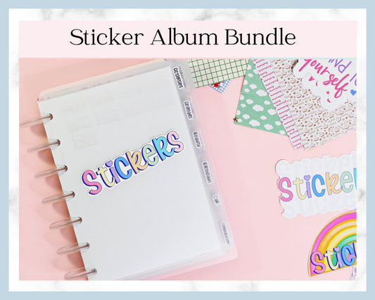 Disc Sticker Album + Accessories – Bolderbon